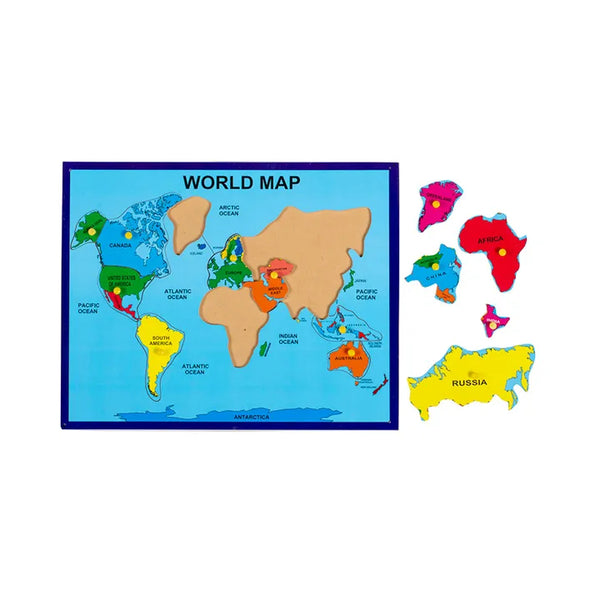 Printable Simplified Continent Puzzle Map World Map Puzzle,, 47% OFF
